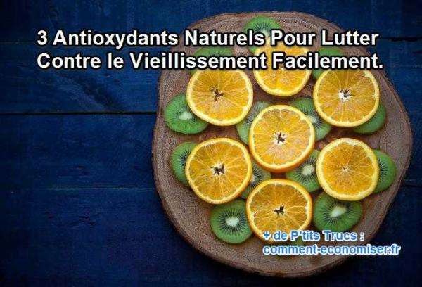 3 Antioxydants Naturels pour Lutter contre le Vieillissement Facilement.
