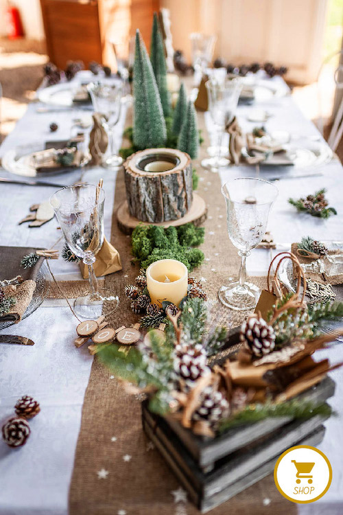 65 Idées Déco Pour Une Superbe Table De Noël (Faciles & Pas Chères).