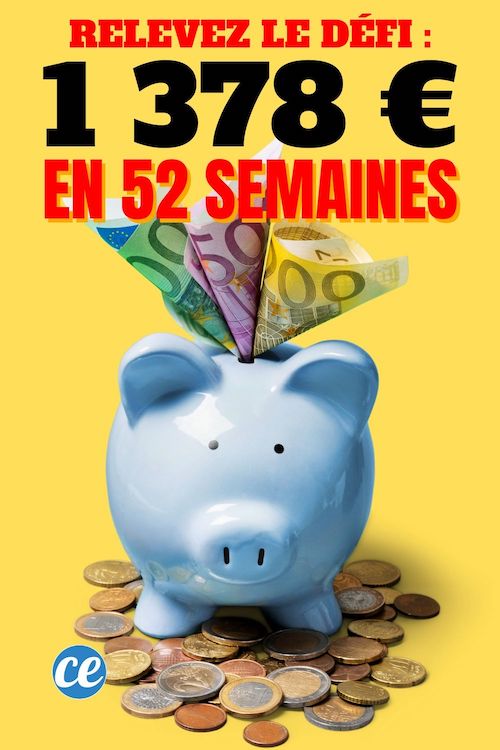Lancez-Vous Dans le Défi Des 52 Semaines Pour Économiser 1 378 Lancez-Vous Dans le Défi Des 52 Semaines Pour Économiser 1 378