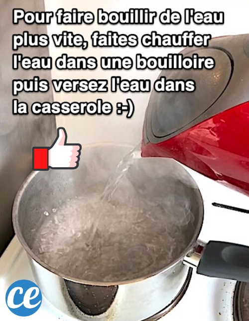 L'Astuce Pour Faire Bouillir de l'Eau Beaucoup Plus Vite (En 1 Min Chrono).