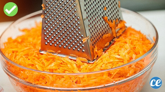 L'Astuce de Génie Pour Râper les Carottes 3 Fois Plus Vite.