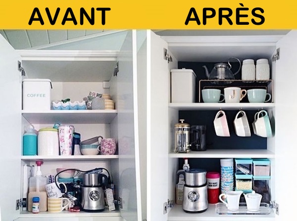 18 Super Idées de Rangement Pour Mieux Organiser Toute la Maison (Fini ...