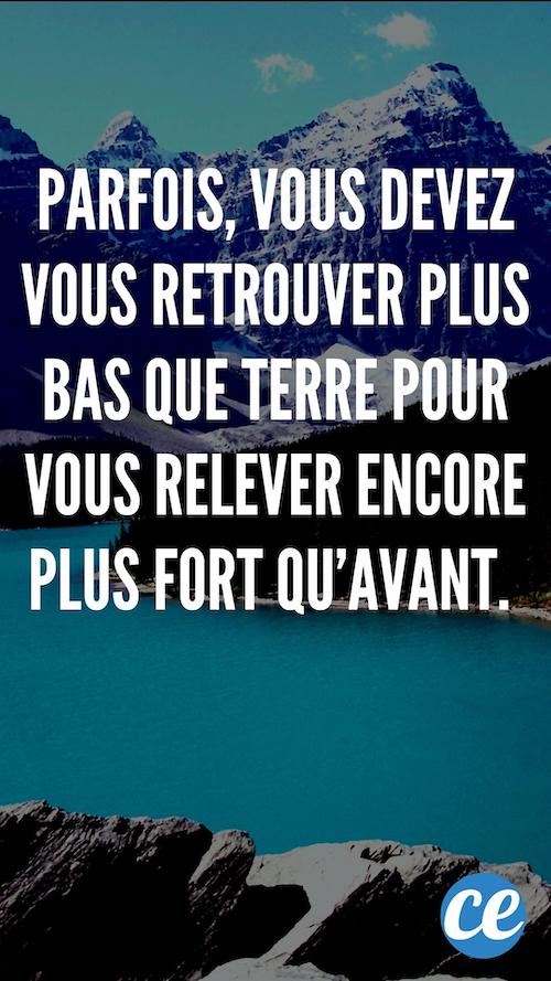 26 Citations Qui Vous Rendront Plus Fort Dans les Moments Difficiles.