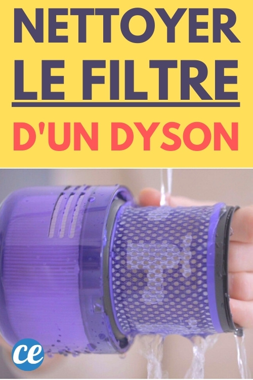 L'Astuce Pour Nettoyer le Filtre de Son Aspirateur Dyson en 2 Min Chrono.