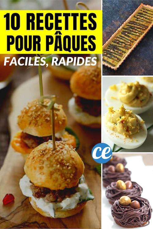 10 Recettes de Pâques Faciles à Faire (Pour un Repas Réussi et Original).