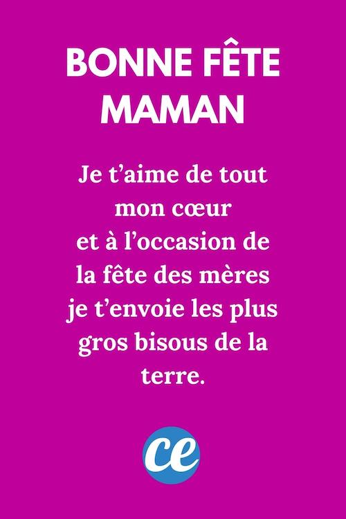 Bonne fête maman : 64 Textes Touchants Pour la Fête des Mères (Que ...