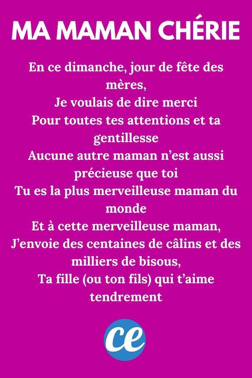Bonne fête maman : 64 Textes Touchants Pour la Fête des Mères (Que ...