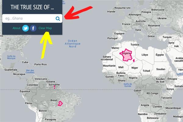 Quelle Est la Vraie Taille des Pays ? 10 Cartes Pour Mieux Comparer les ...