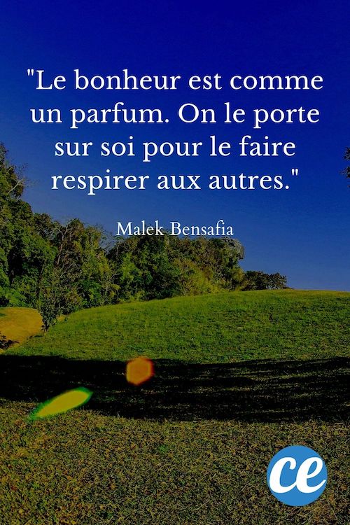 118 Citations Sur le Bonheur (Pour Retrouver le Sourire).