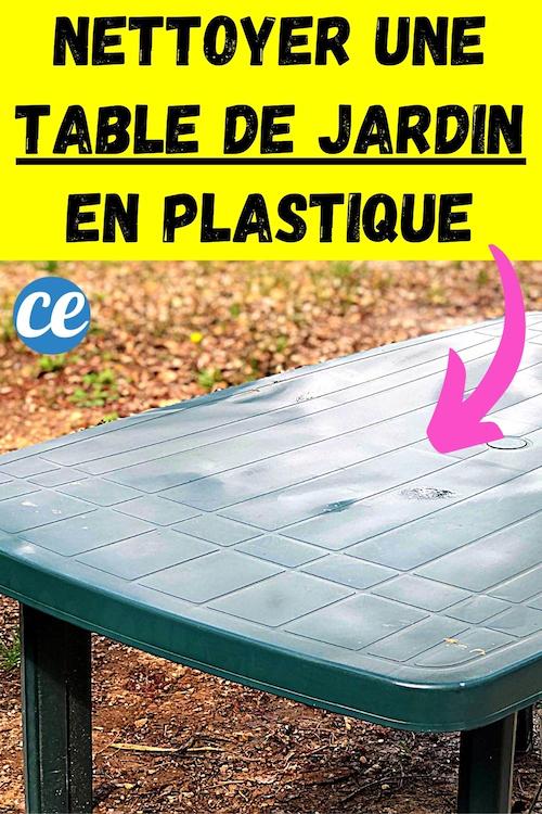 Comment Nettoyer une Table de Jardin en Plastique (Et la Raviver Comme ...