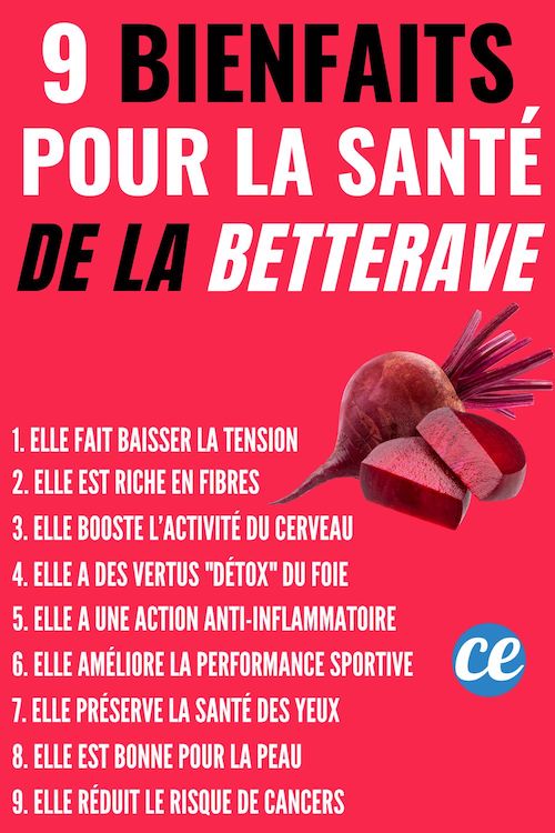 Les 9 Bienfaits Insoupçonnés de la Betterave Pour la Santé.