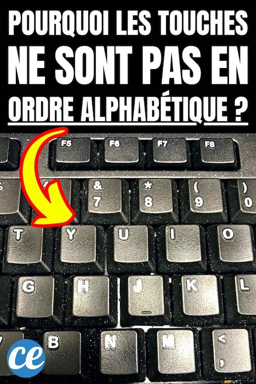 Pourquoi les Touches du Clavier d'Ordinateur Ne Sont Pas Par Ordre ...