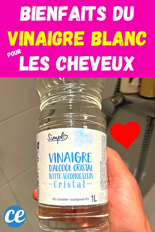 9 Bienfaits et Utilisations du Vinaigre Blanc Pour Vos Cheveux.
