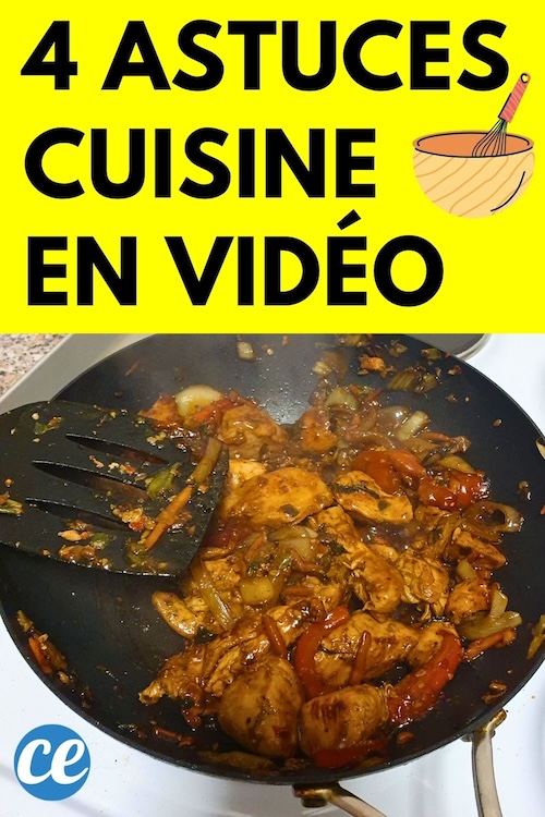 4 Super Astuces de Cuisine à Découvrir En Vidéo.