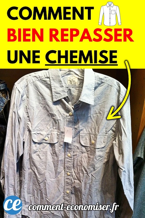 L'Astuce Efficace Pour Repasser Rapidement une Chemise.