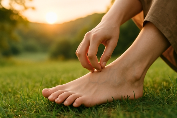 Pied qui gratte : quelle est la signification spirituelle