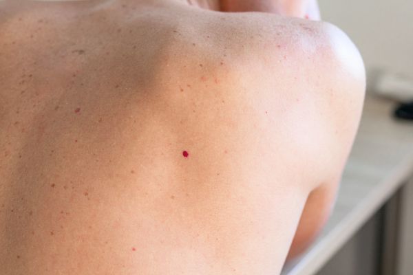 Que Signifie des Boutons Rouges Sur le Bras