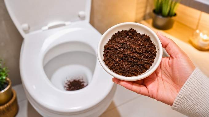 Mettre du marc de café dans les WC : tous ceux qui ont essayé cette ...