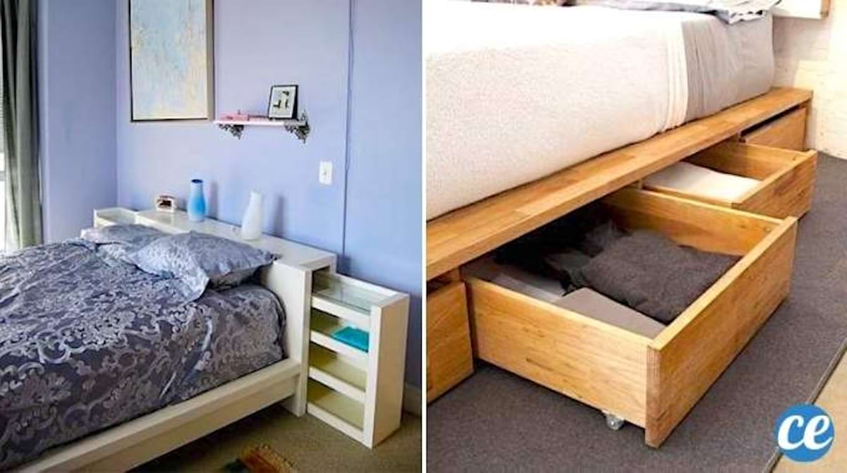 50 Super Idées de Rangement Pour Mieux Organiser Votre Chambre.