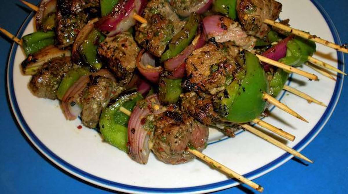 Recette Pas Chère et Facile : les Restes de Viande en Brochettes.